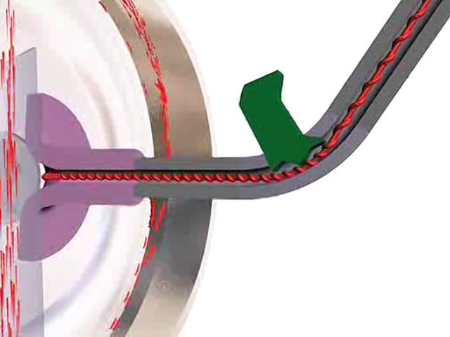 Principle animation of Rotor Spinning - TEXtalks | let's talk textiles...
