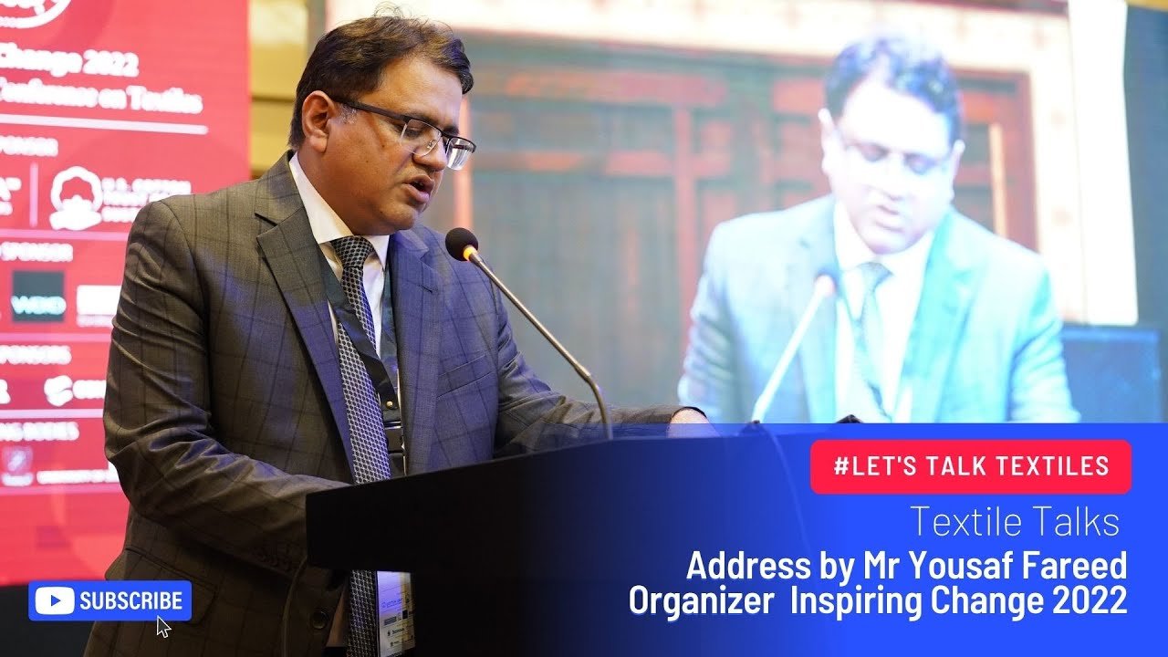 Vote of thanks by Mr Yousaf Fareed (TEXtalks International. Organizer ...