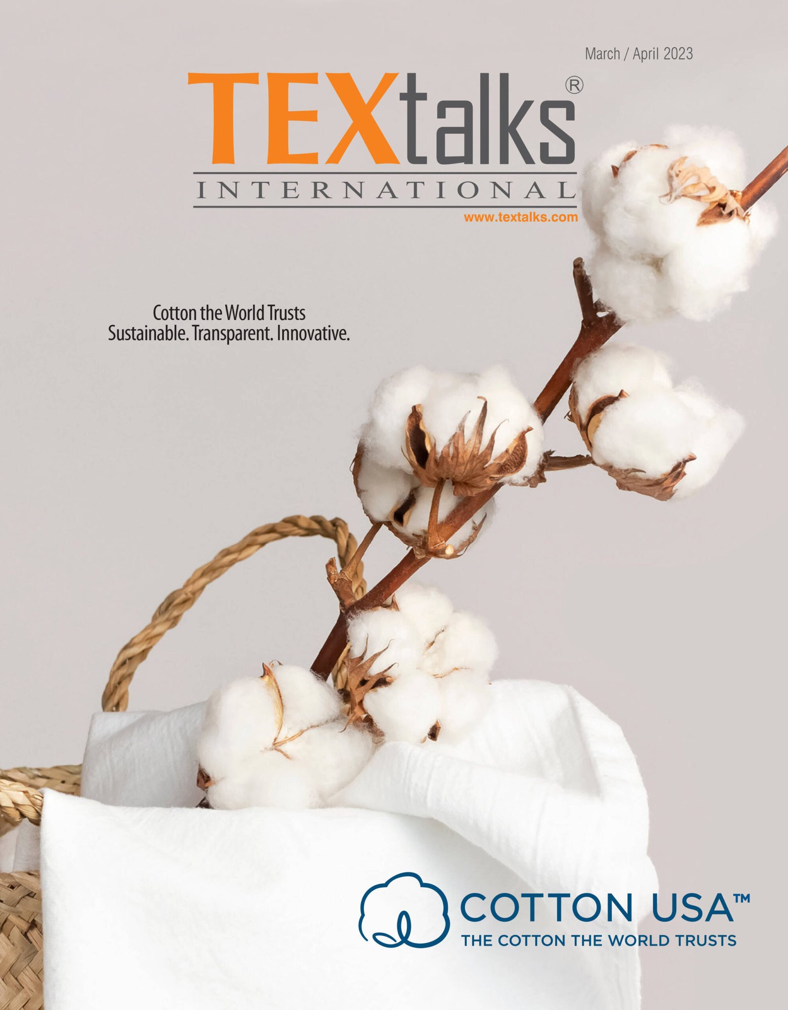 March/April 2023 - TEXtalks | let's talk textiles...